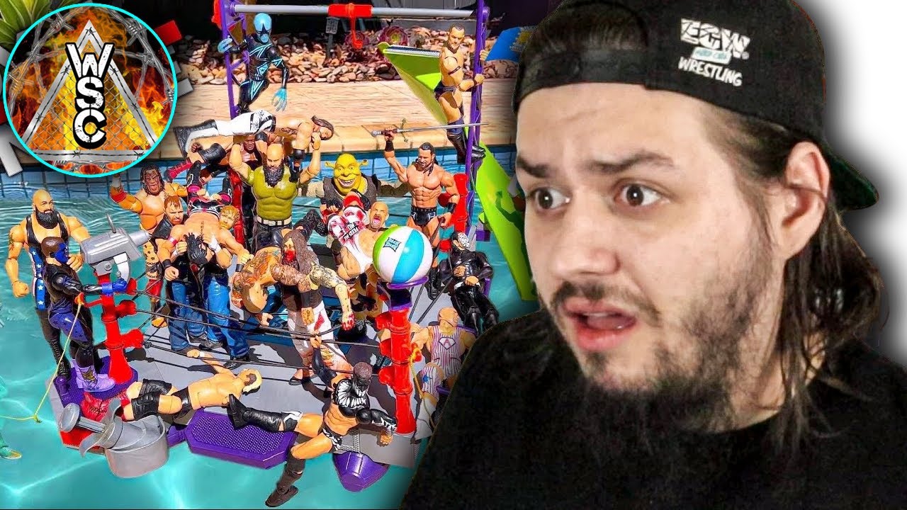 Reacting To WSC Stage Creator Pool Royal Rumble Match! - YouTube
