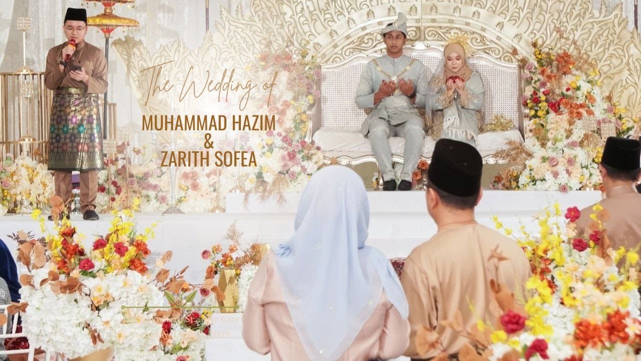 Majlis Persandingan Zarith Sofea & Muhammad Hazim - YouTube