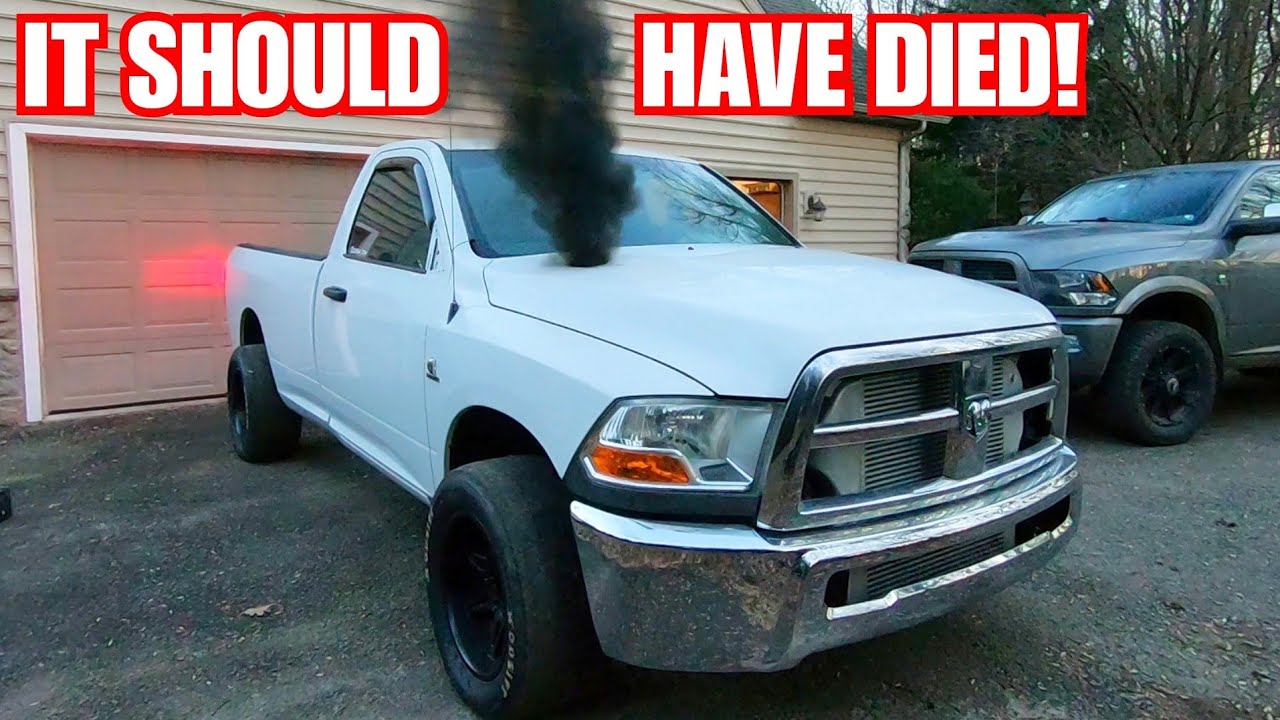 WORLDS FASTEST STOCK ENGINE 4th Gen CUMMINS Full Walkaround!! It's SO ...
