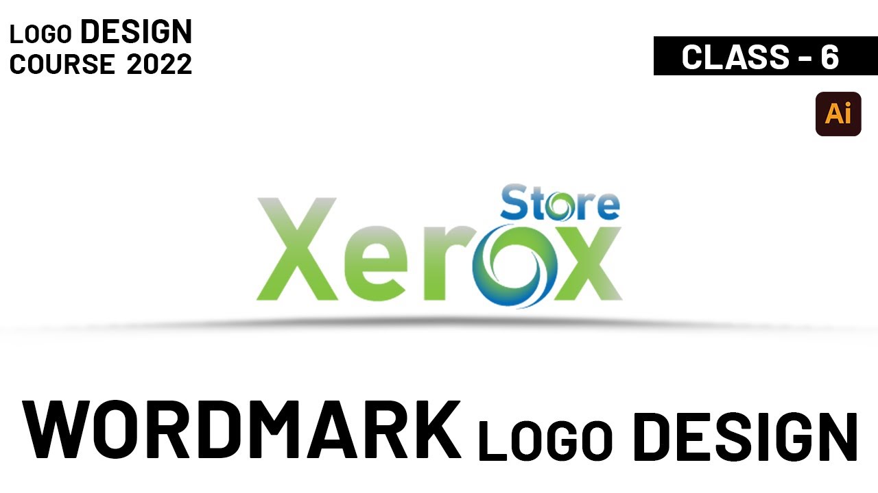 CLASS 6 - Logo Design Course in Hindi - WORDMARK Logo Design | Logo ...