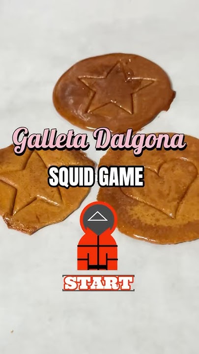 Receta Galleta Dalgona #squidgame #recetas #galletas #dalgonachallenge - YouTube