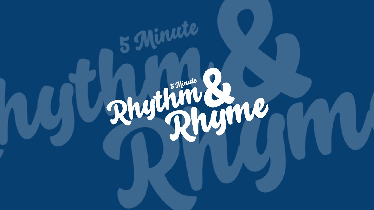 5 Minute Rhythm & Rhyme: 'We're All Amazing' - YouTube