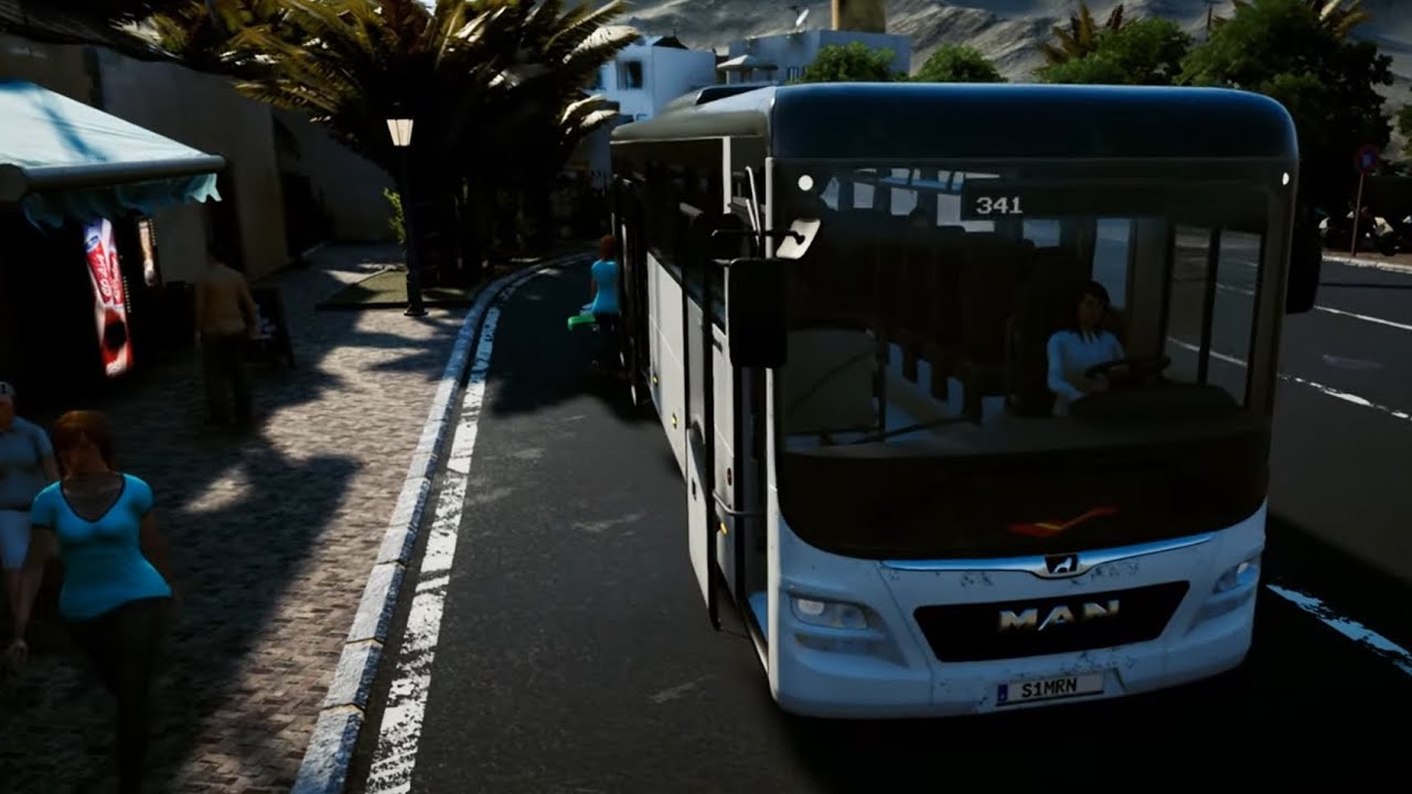Tourist Bus Simulator Man Lions Coach - YouTube