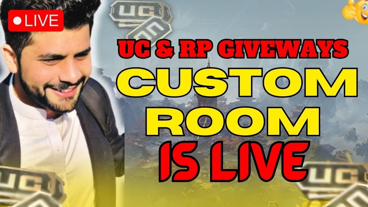 LIVE 🔴RP & UC Giveways Custom Room 😱| Free UC Room Giveways RP 😍|Dubbel AWM Sniper KinG - YouTube