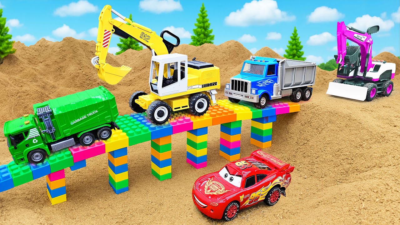 Diy tractor mini Bulldozer to making concrete road | Construction ...