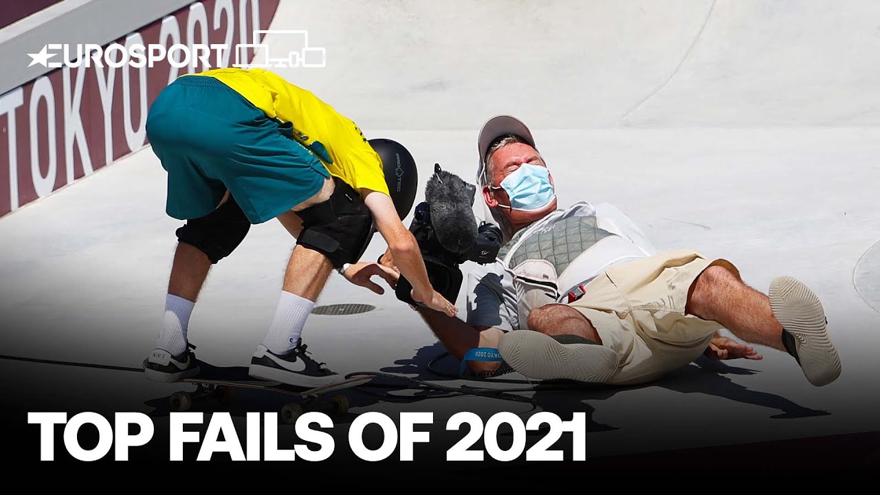 Cameraman Wipeout At The Olympics | Top Fails 2021 | Eurosport - YouTube