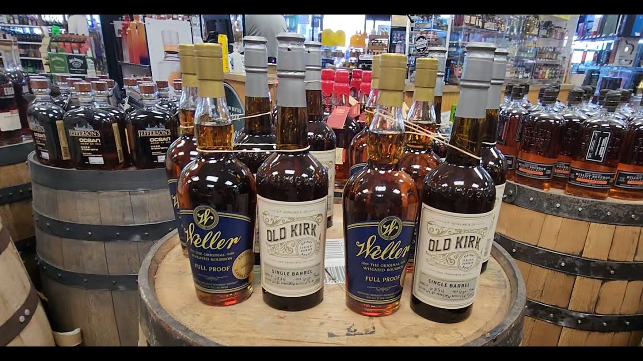 Bourbon Hunting Weller bundles and @kutlasshighproof at Caesar's in 4k ...