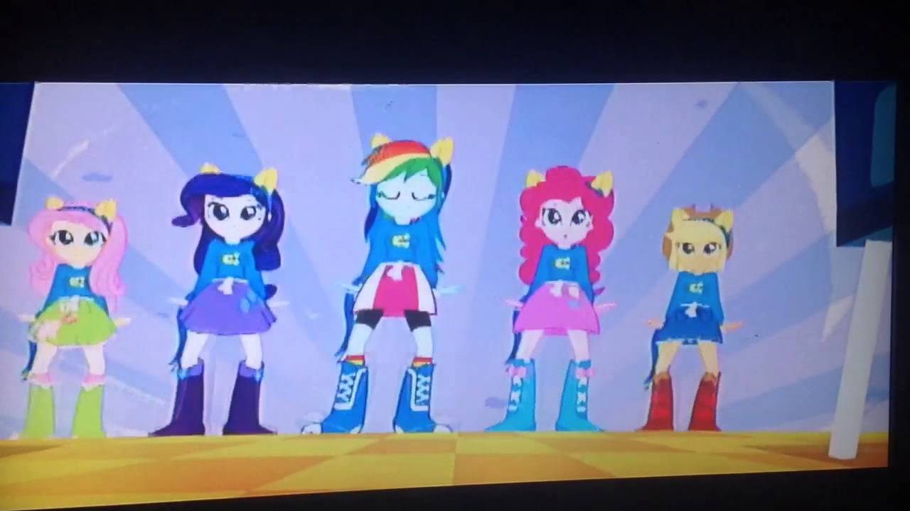 My Little Pony Equestria Girls Cafeteria Song - YouTube