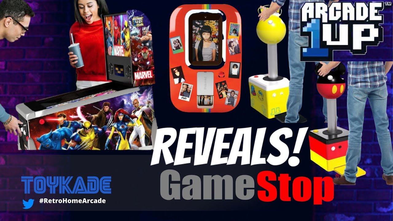 Arcade1UP - Marvel Pinball Pre-orders, Photo-booth, Giant Joystick and ...