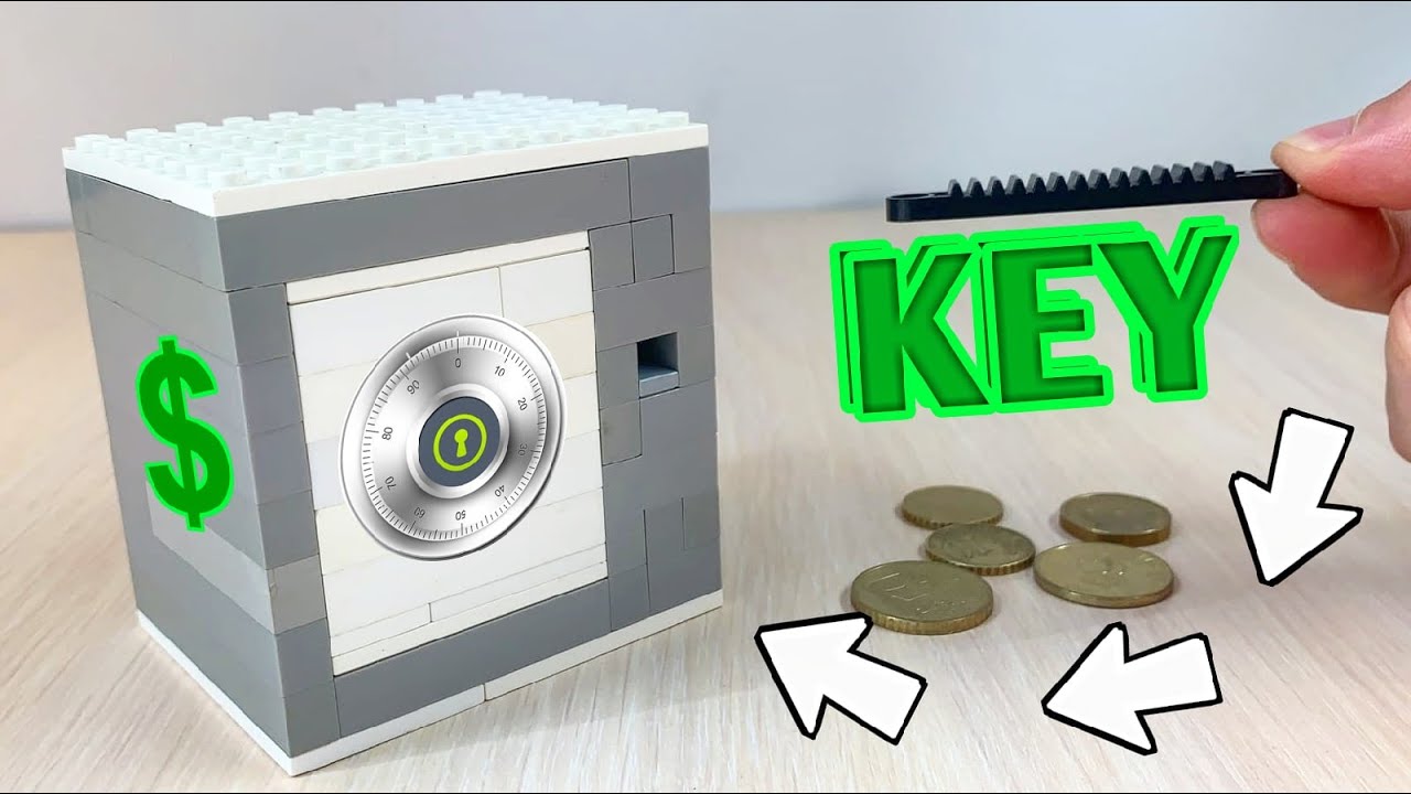 How to make a Lego Safe with KEY - YouTube
