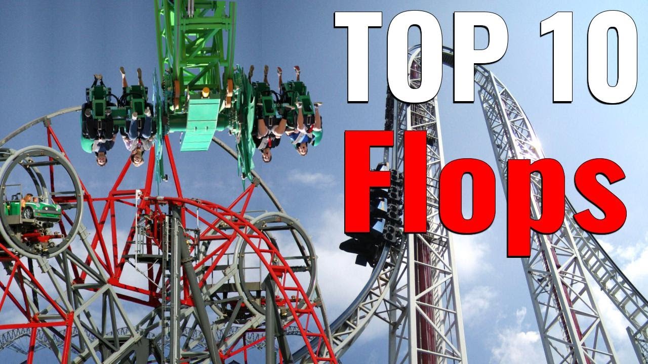 Top 10 BIGGEST Roller Coaster Flops | Failures - YouTube