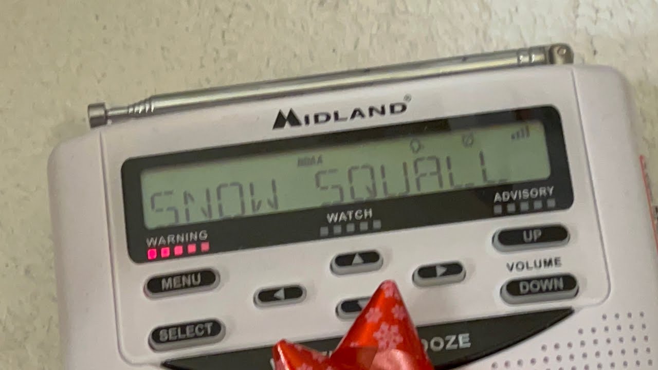 (CORRECTED) SNOW SQUALL WARNING FOR MY COUNTY!!! (EAS #838) - YouTube