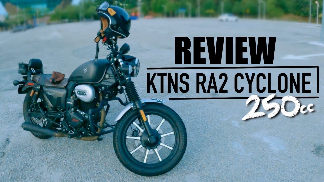 Review Owner KTNS RA2 Cyclone 250 Cruiser - YouTube