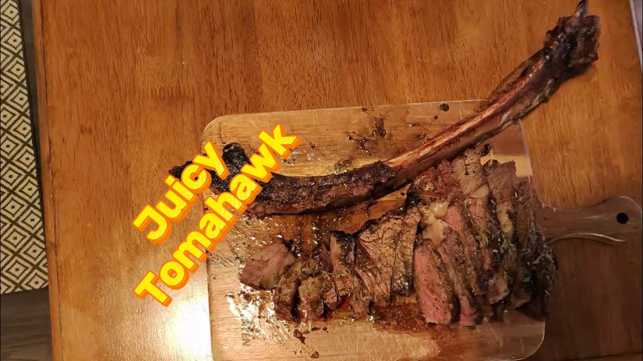 Grilling Perfection: The Ultimate Tomahawk Steak Experience! - YouTube