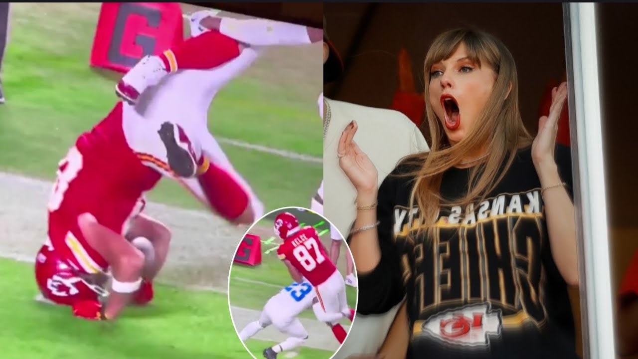 Emotional Moment:Taylor Swift Cries as Fiancé Travis Kelce Gets Injured During Chiefs vs Lions Game