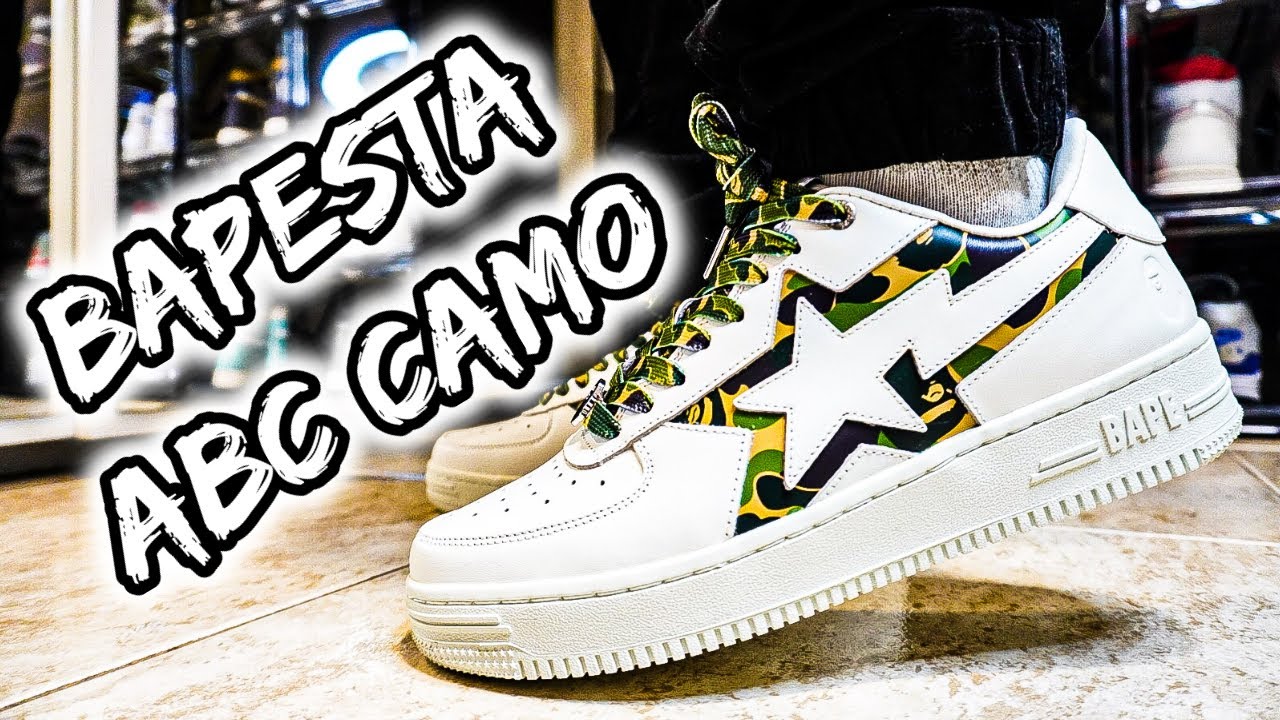 ⭐ EL NUEVO MODELO DE BAPE ! BAPESTA ABC CAMO CUTOUT M1 TODO LO QUE ...