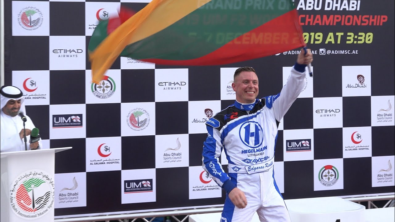 Pūko TV sporto žinios - Edgaras Riabko. F2 Abu Dhabi 2019 - YouTube
