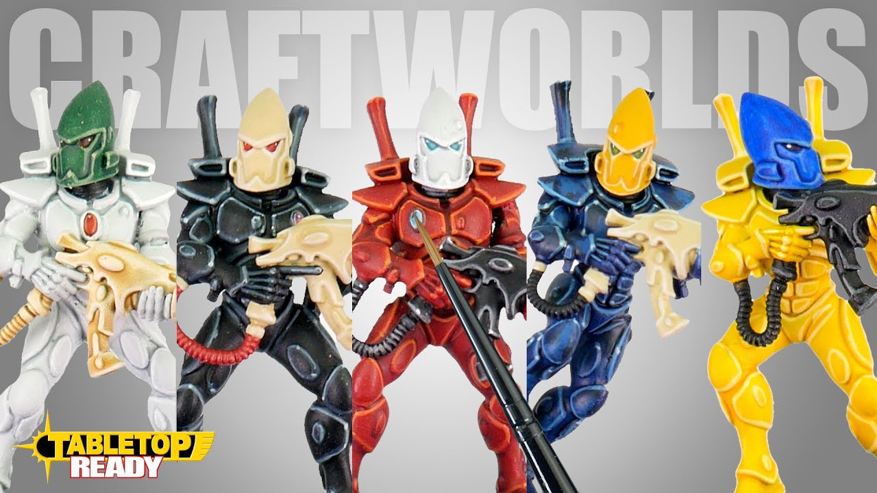 A Complete Guide to Painting the Different Aeldari Craftworlds - YouTube
