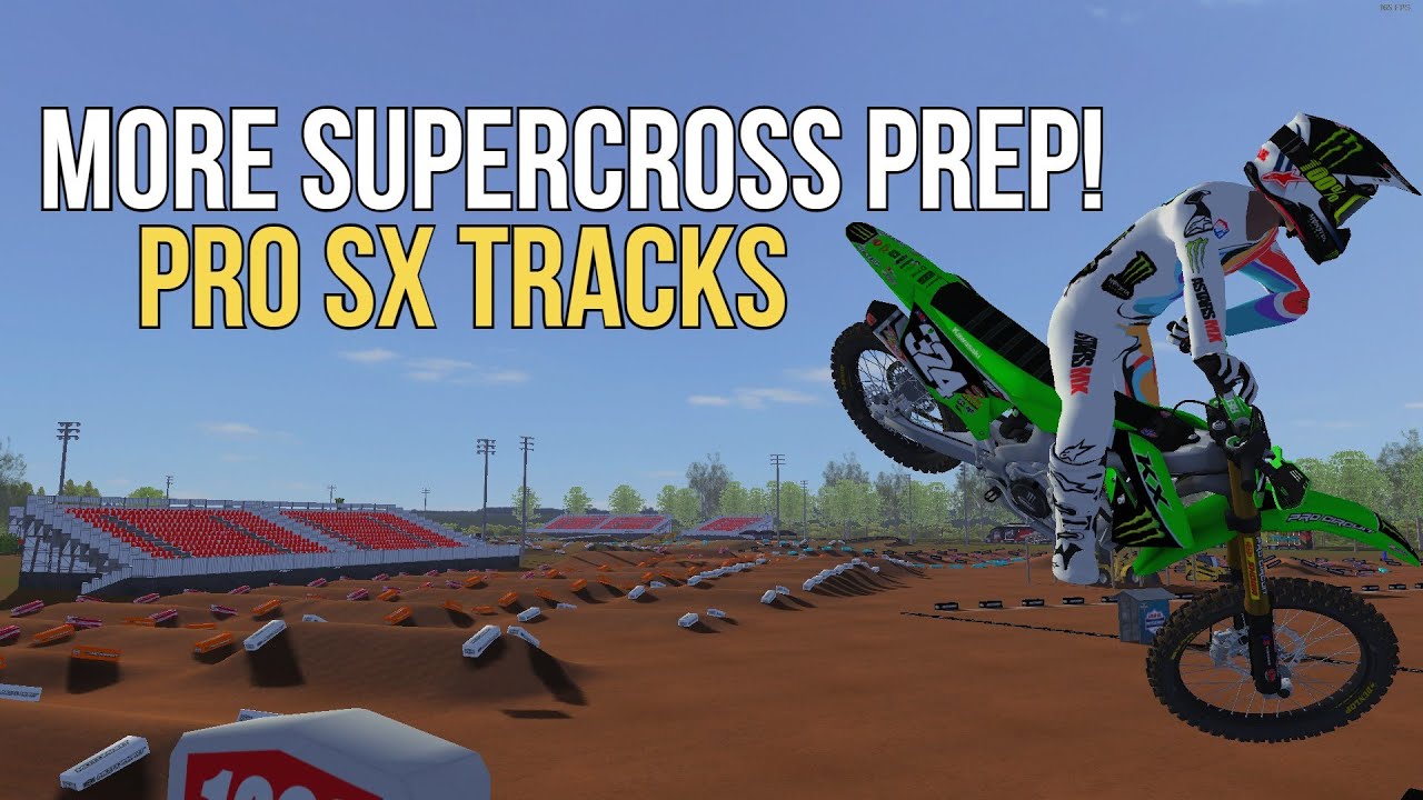 More Pro Supercross Prep | Motomart Training Facility! - YouTube