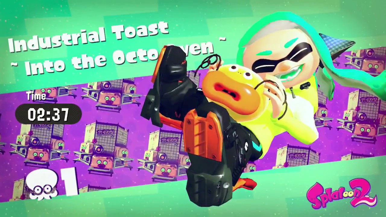 Splatoon 2 | Boss 1 - Industrial Toast - YouTube