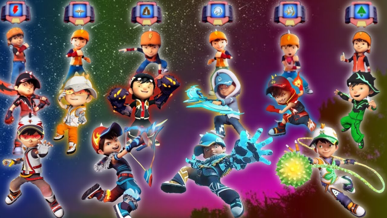 MEMASANGKAN JAM KUASA ELEMENTAL BOBOIBOY & MENGGABUNGKAN MENJADI ...