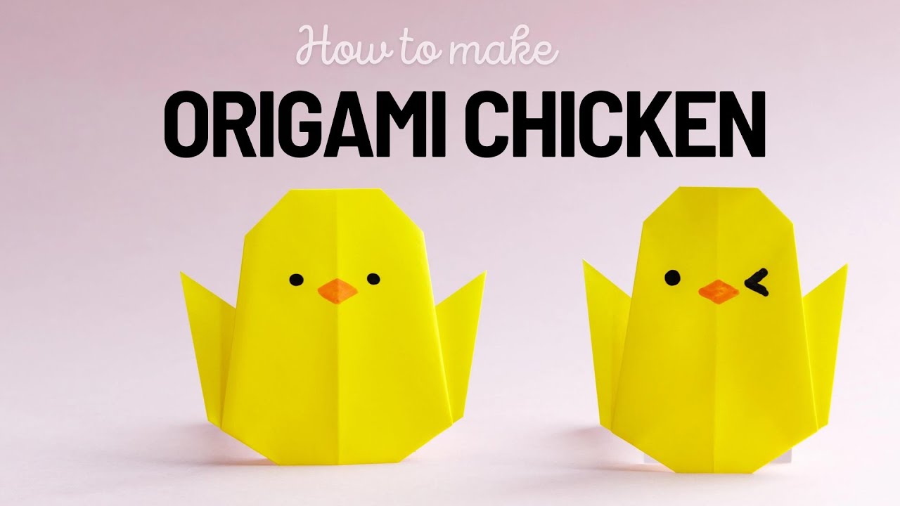 How to Make an Origami Chicken - YouTube
