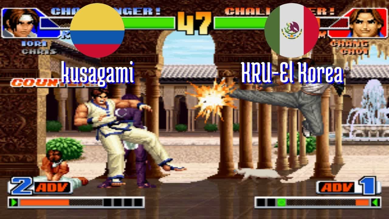 FT5 @kof98: kusagami (CO) vs KRU-El Korea (MX) [King of Fighters 98 ...