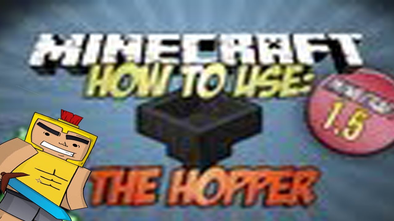 [1.5.1] How to use the Hopper - Minecraft NEW 1.5.1 Update - YouTube