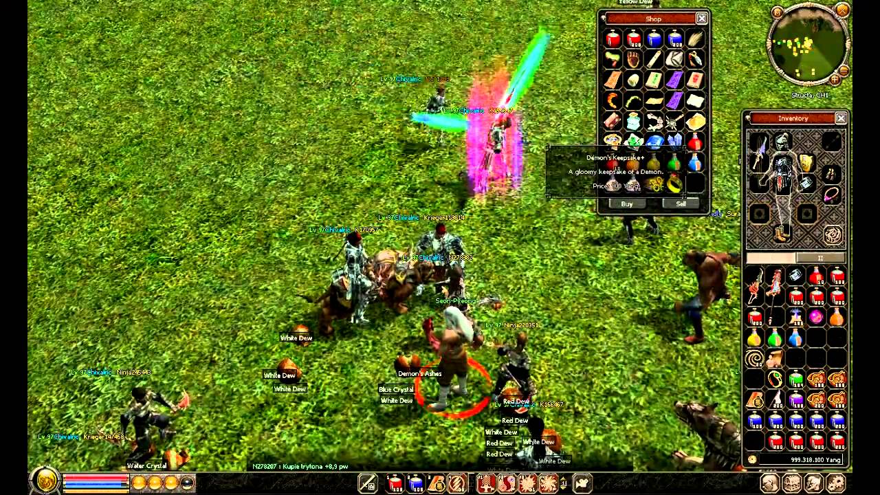 Metin2 Official Test Server GamePlay - YouTube