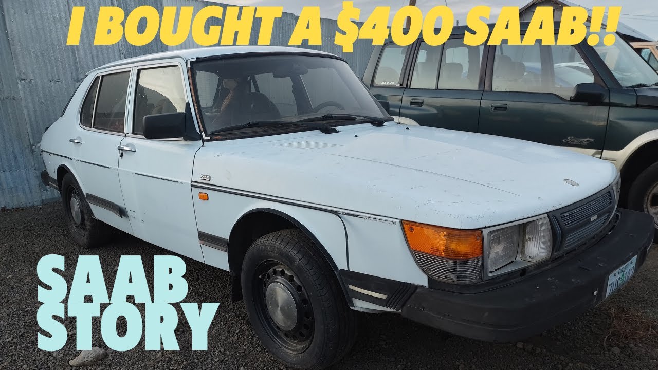 SAAB Story: I Bought A Wrecking Yard SAAB 900! - YouTube
