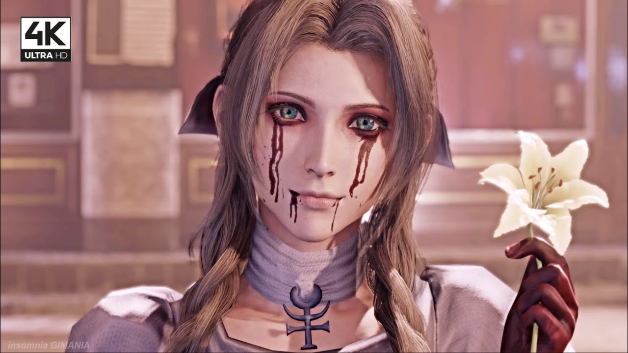 [4K] Aerith Hysteria Dress Alice Madness Returns Church Scene % - YouTube