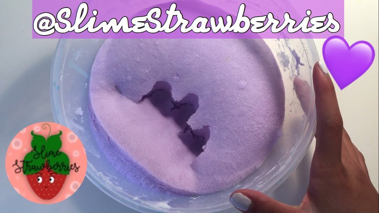 HOW TO MAKE ICEBERG SLIME BY @SLIMESTRAWBERRIES!! (AMAZING POPS AND ...