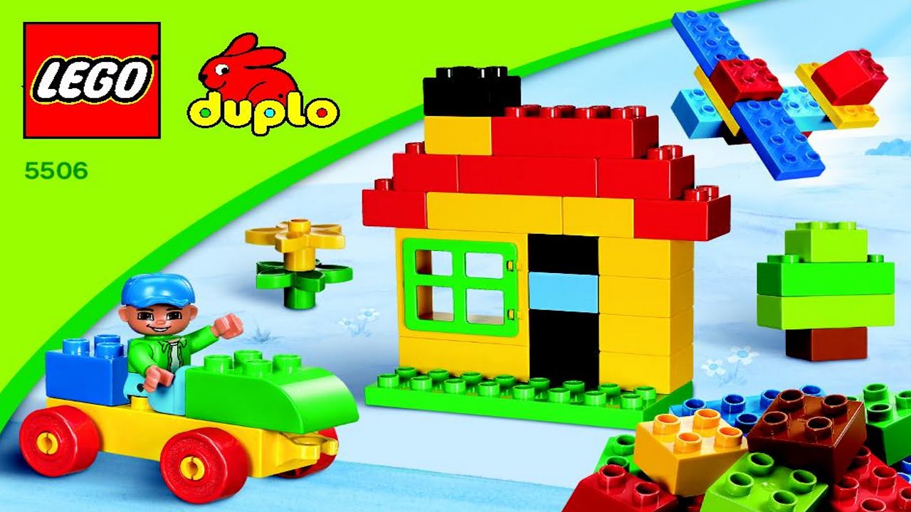 LEGO instructions - DUPLO - 5506 - Duplo Large Brick Box - YouTube