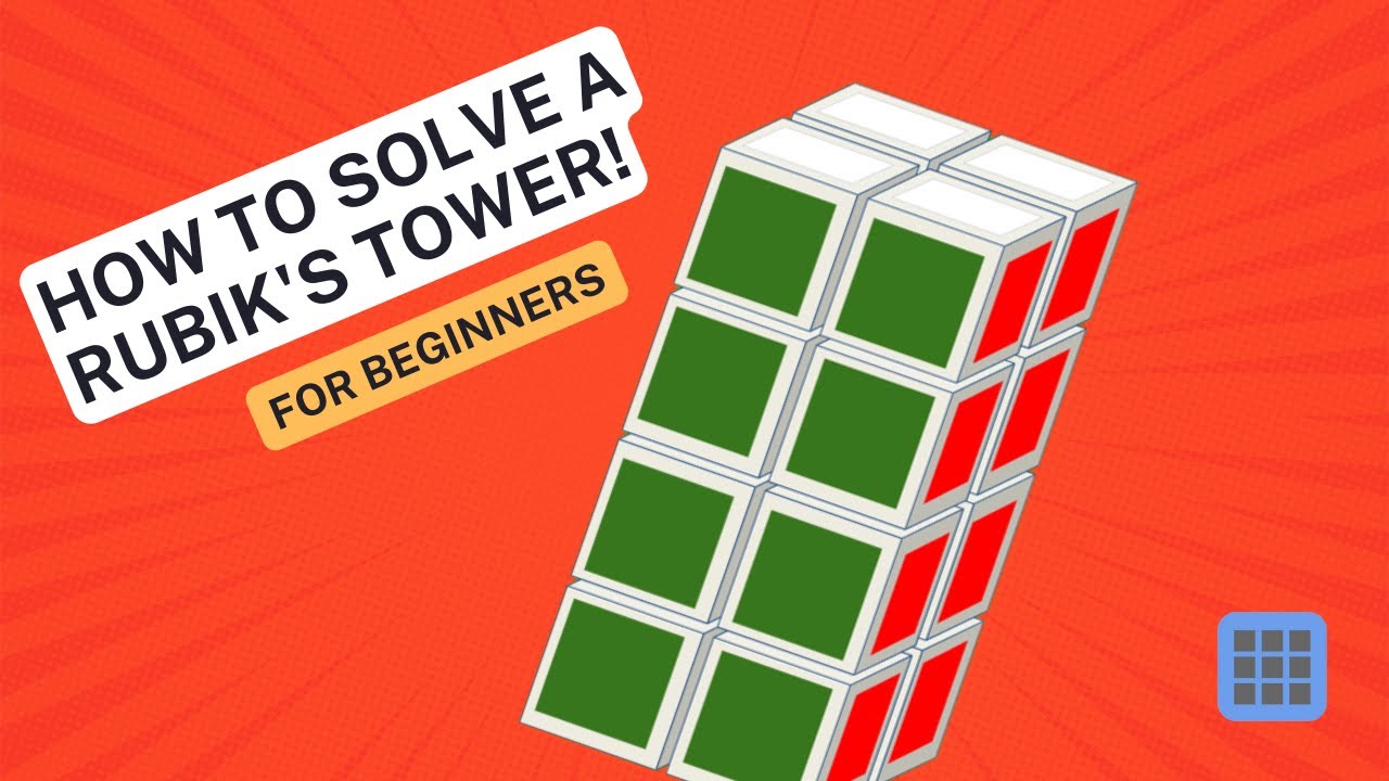 How to solve the Rubik's Tower? | for beginners | in 3 simple steps! - YouTube