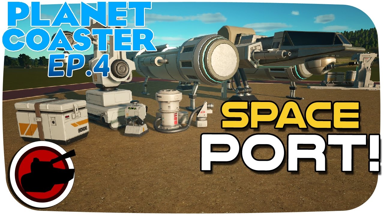 Planet Coaster Beta Beginnings Of A Space Port! (Planet Coaster ...