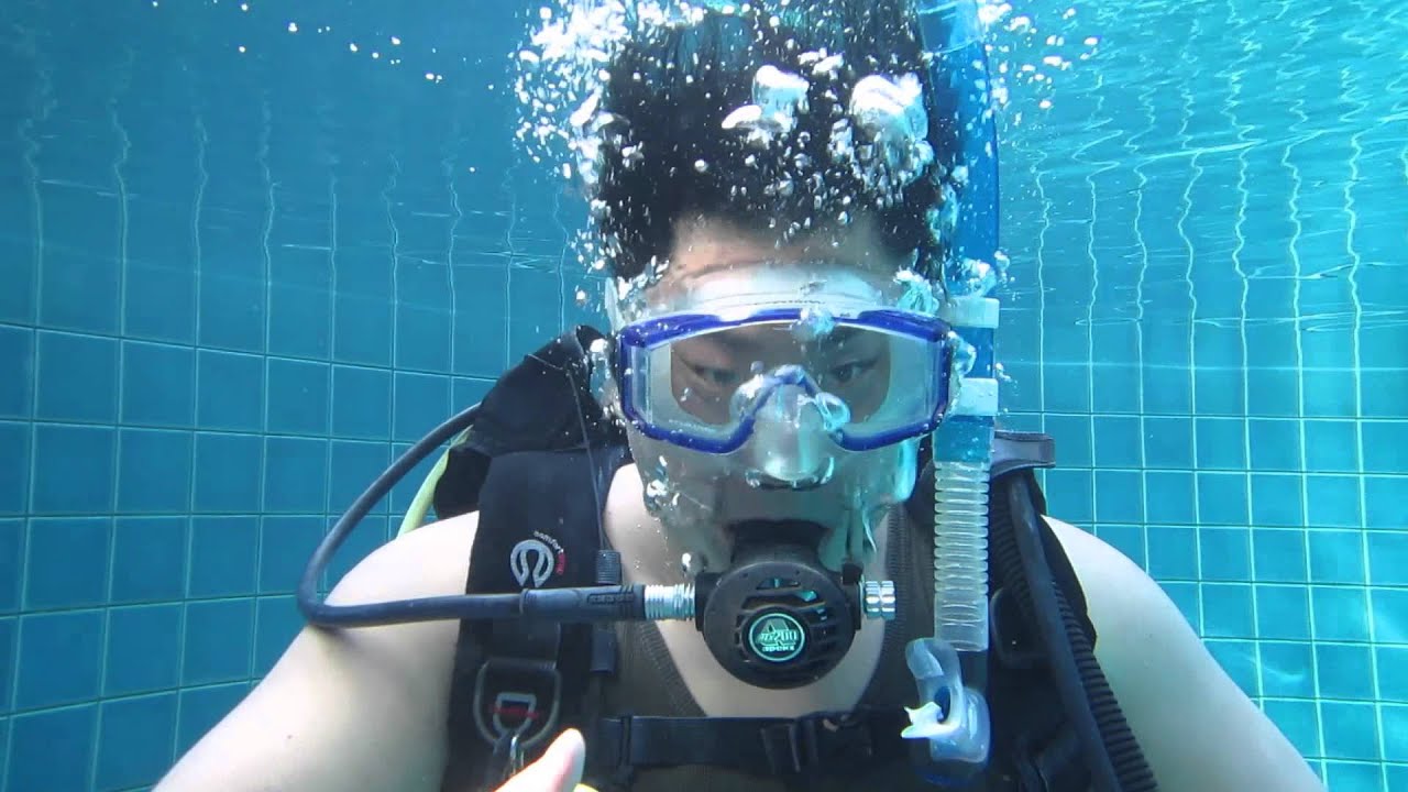 Wakesurfection scuba diving Regulator recovery - YouTube