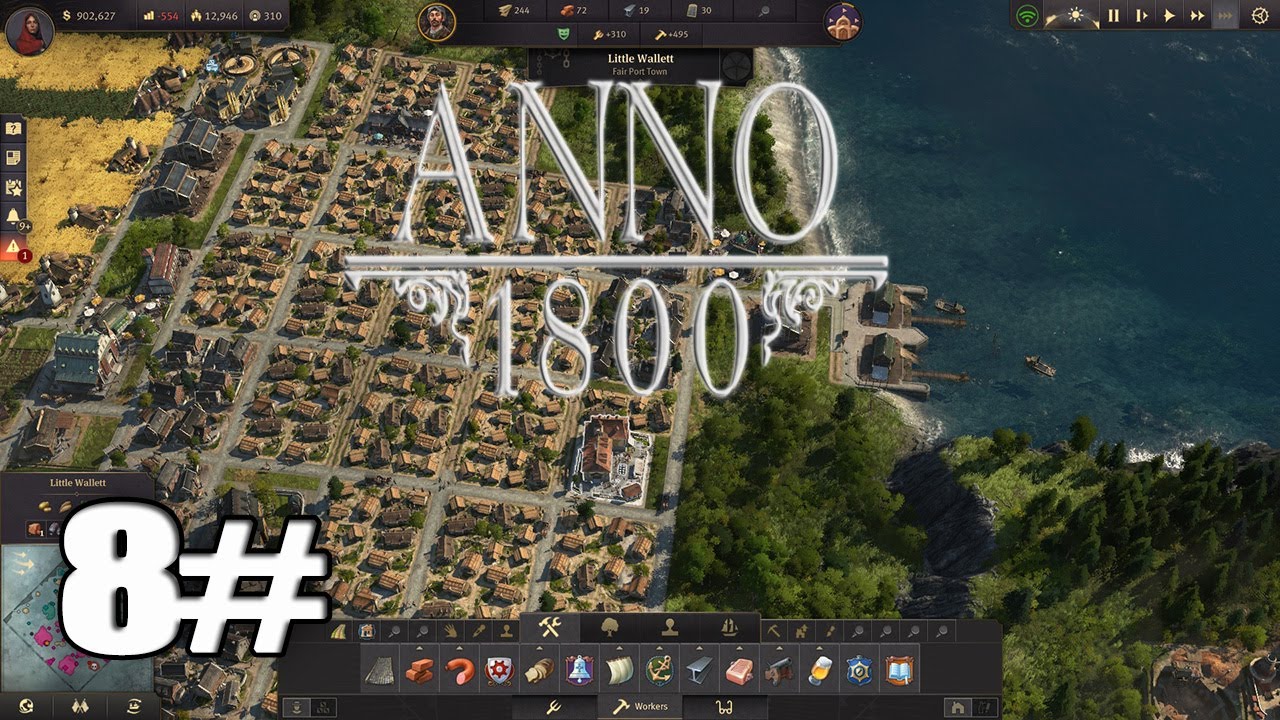 Anno 1800 Walkthrough Gameplay Part 8 - (PC) - YouTube