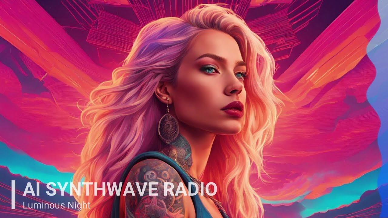 AI Synthwave Radio - Luminous Night - YouTube