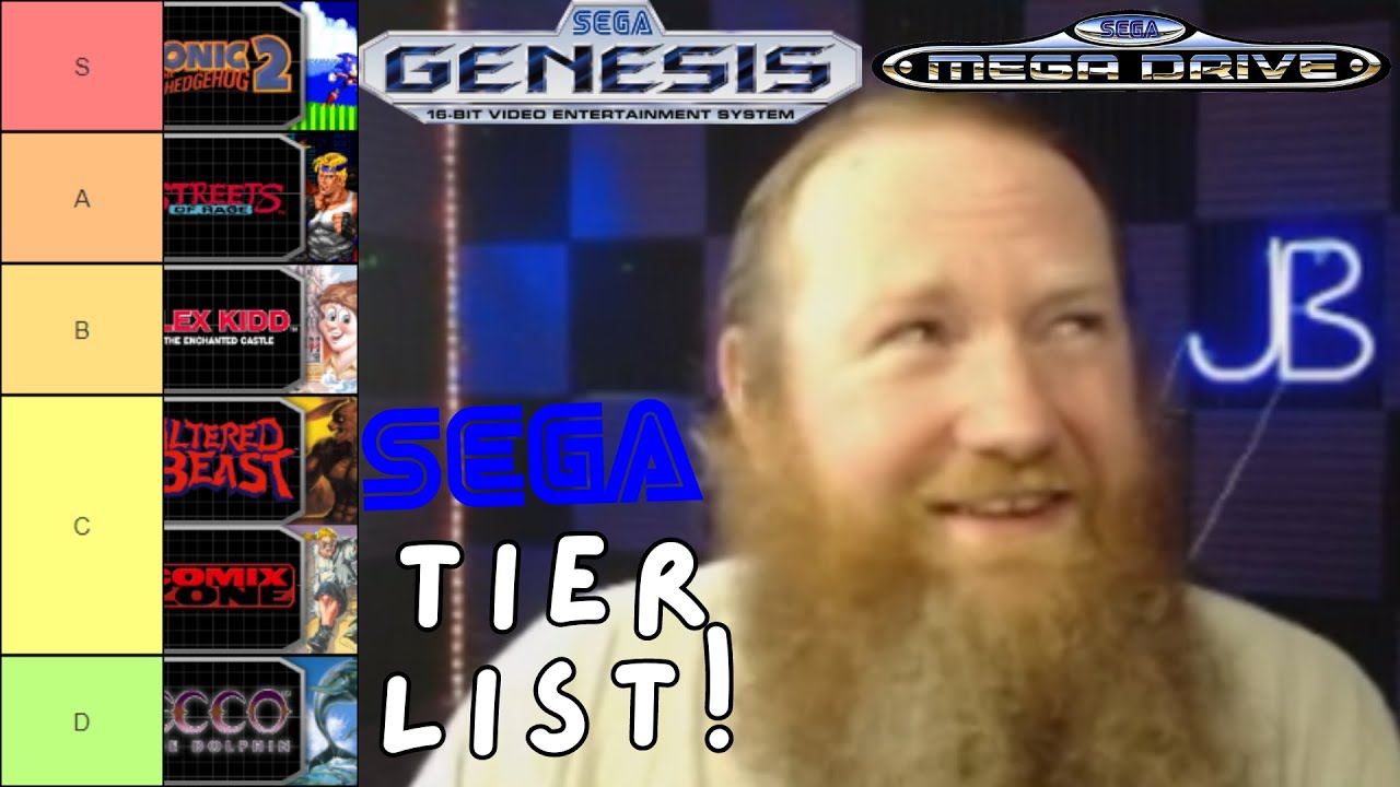 Ranking Sega Genesis and Mega Drive Games! (Tier List) - YouTube