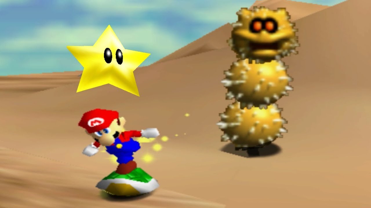 Super Mario 64 100% Guide Part 10 of 25 All 120 Power Stars, Red Coins ...