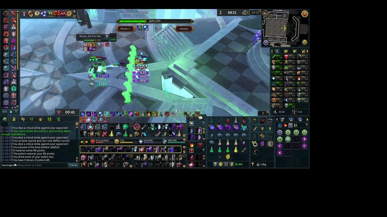 Rasial - Full Revolution Bar for Necromancy - Post Conjure Nerf - Max DPS Setup for Sub 1:10 ...