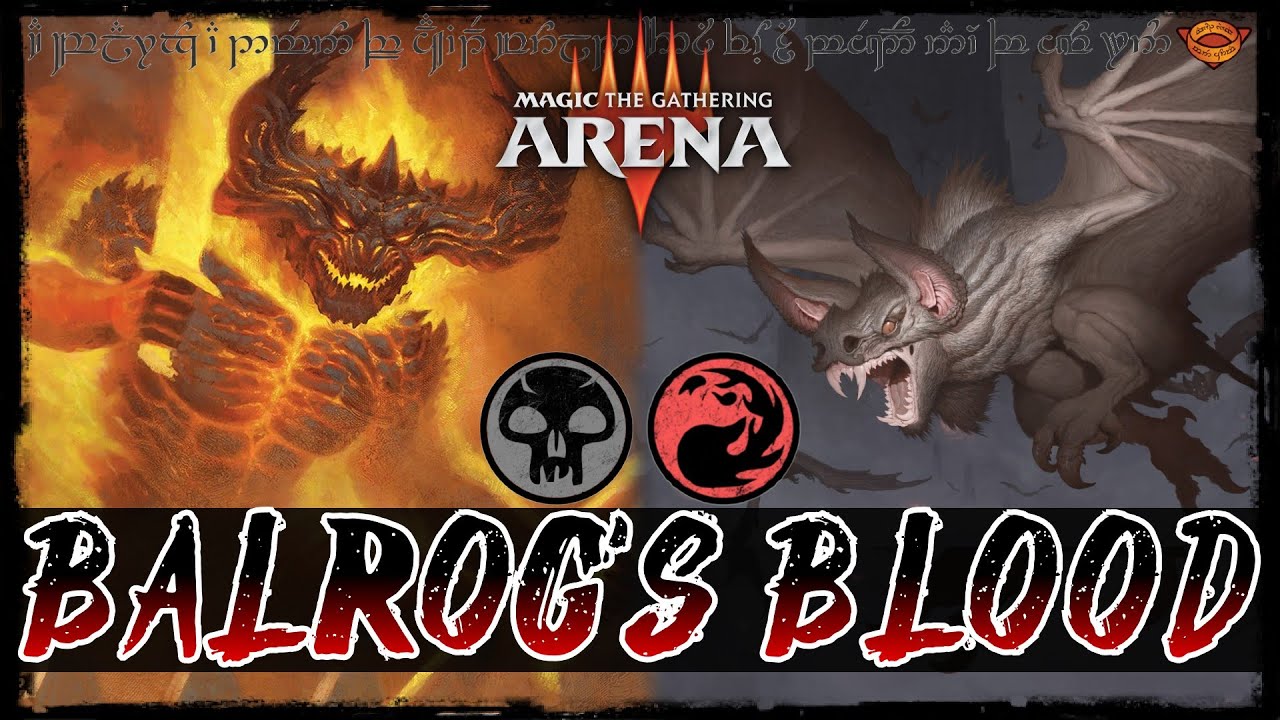 IT'S BALROG TIME! | MTG Arena - Rakdos Sacrifice Life Drain Demon LotR ...