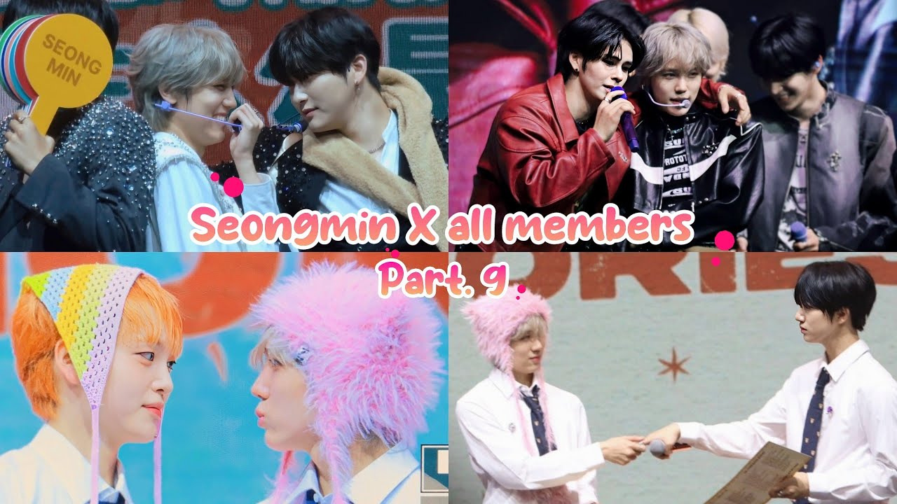 Seongmin x all members pt. 9 [cravity] - YouTube
