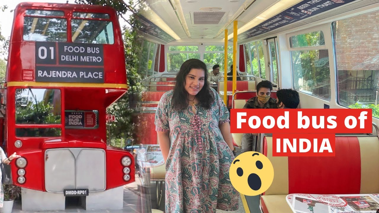 Food Restaurant inside a bus || FIRST TIME IN INDIA 😱 - YouTube