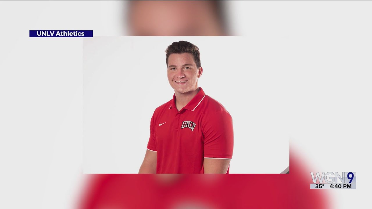 Ryan Keeler, Chicago native and UNLV football player, dies at 20 - YouTube