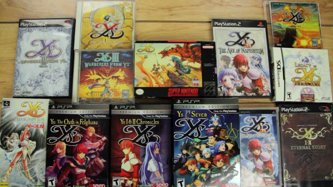 Ys I & II - PREMIUM EDITION UNBOXING - CHARGE BACK FORWARD - YouTube
