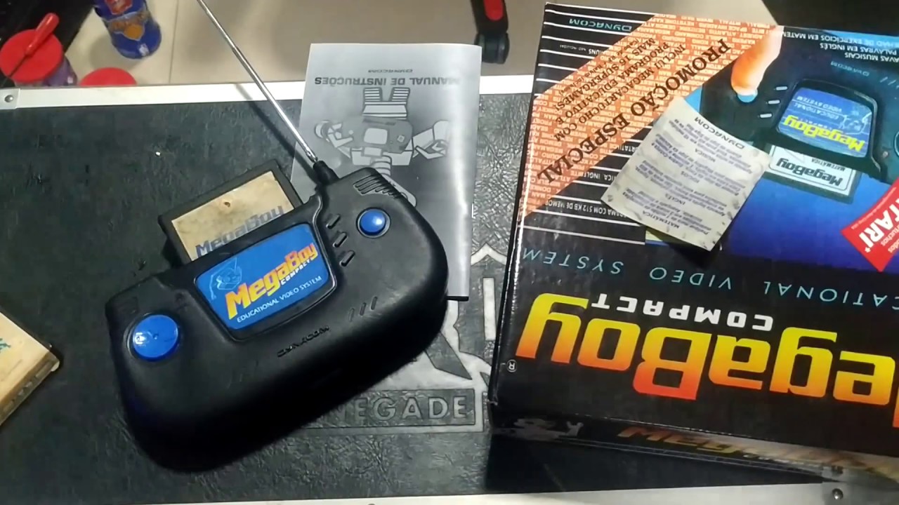 MEGABOY: O ATARI PORTÁTIL DA DYNACON - YouTube