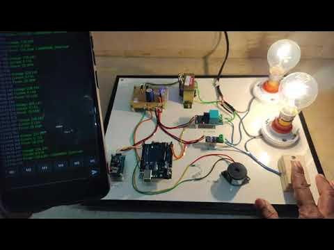 IOT based Smart Grid Monitoring System 🔌💡 Electrical Power Voltage and ...