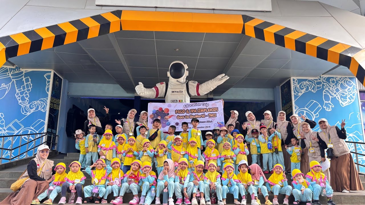 KESERUAN EDUTRIP SIMPLEKIDS 2024 SKYWORLD TAMAN MINI INDONESIA INDAH 🚀🛰 ...