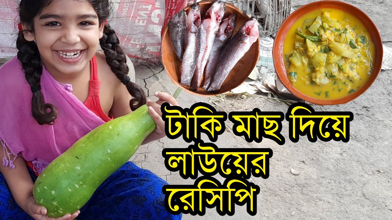 Spotted Snakehead/ Taki Fish, Bottle Gourd Curry Cooking Recipe in ...